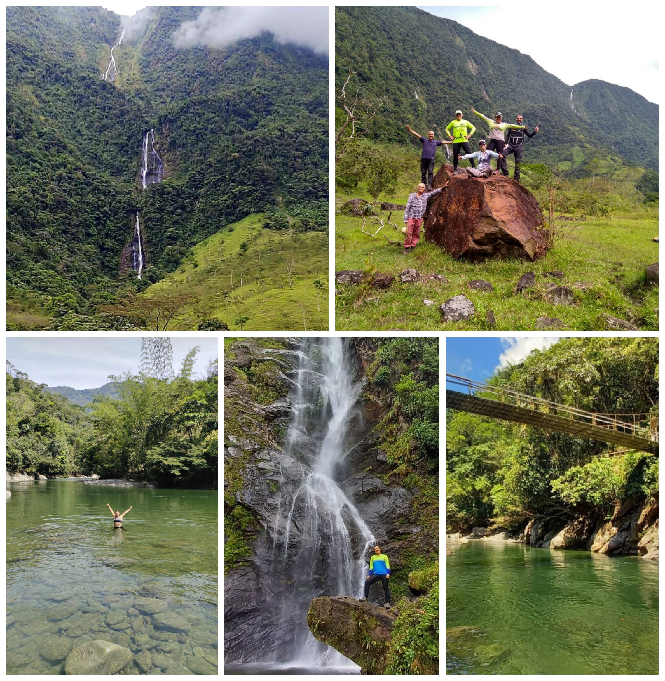 Cascada La Esmeralda y Cañón del Río Santo Domingo - Aventura San Francisco